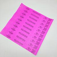 China Custom Tyvek Paper Wristbands for Promotions 250x25mm One Color Printing for sale