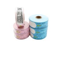 China Disposable Thermal Wristband 205x25mm Waterproof QR Code Custom Printing Paper Event for sale