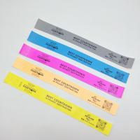 China Custom Disposable Tyvek Wristband 250x25mm for Events Parties Festivals for sale
