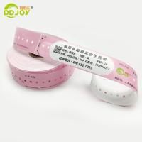 China Thermal Paper Wristband 257x32mm Adult Size Printable Waterproof for Hospital Party for sale