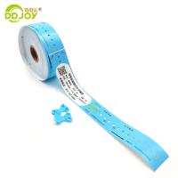 China Thermal Paper Wristband 257x32mm Adult Size Printable Waterproof for Hospital Party for sale
