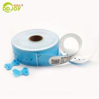 China Thermal Paper Wristband 257x32mm Adult Size Printable Waterproof for Hospital Party for sale