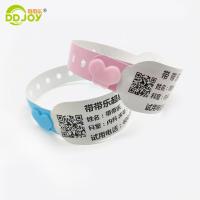 China Printable Custom Logo Adjustable Waterproof Thermal Wristband in Blue for sale