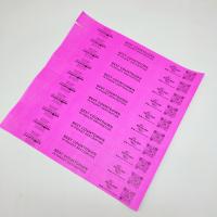 China Tyvek Waterproof Paper Wristbands for Events 250x25mm Durable Tear Resistant for sale