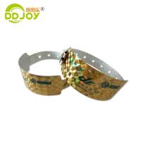 China Custom Blue Holographic Wristband for Festival Concert 250x25mm 250x16mm Waterproof for sale