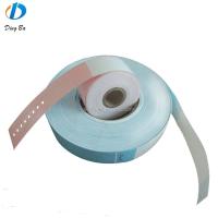 China Customized Disposable Thermal Paper Wristband 257x32mm Waterproof for Hospital Events for sale