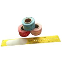 China OEM Customized Pink Waterproof Thermal Print Wristband 257x32mm for Patient ID for sale
