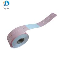 China OEM Customized Pink Waterproof Thermal Print Wristband 257x32mm for Patient ID for sale