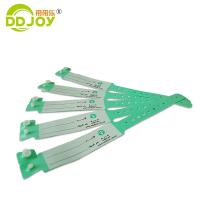 China PVC Disposable Medical Wristband 250x25mm Adjustable Waterproof for Hospital ID for sale