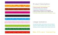 China Tyvek Paper Bracelet 250x25mm for Holiday Decoration in Bulk Custom Colors for sale