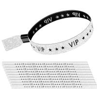 China Environmental Protection One Time Brands Logo Text Printing Bracelets with Orange Logo for sale