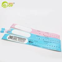 China Disposable Waterproof Thermal Wristband 257x32mm Adult Size Print Your Own Design on Synthetic Paper for sale
