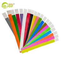 China DDJOY Tyvek Medical Alert Wristband 250x25mm Customizable Fall Risk Allergy DNR for sale