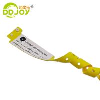 China 170x18mm Child Size PVC ID Bracelet Custom Disposable Soft Plastic Hospital Wristband for sale