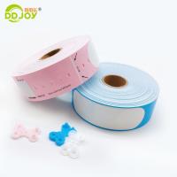 China Disposable Thermal Printable Hospital ID Wristband Adult Size 257x32mm Blue for sale