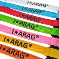 China Custom Offset Printing Nylon Flashing LED Bracelets 255x20mm Glow in Dark for Events for sale