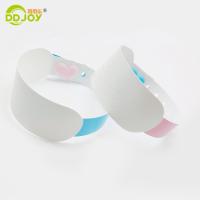 China Adult Thermal ID Wristband 257x32mm Waterproof Direct Thermal Custom Logo for sale