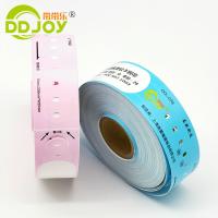 China 205x25mm Child Thermal Paper Printable Wristband for Concert VIP Admission for sale
