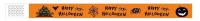 China DDJOY 100pcs Happy Halloween Tyvek Wristbands Waterproof 250x25mm for Parks Events for sale