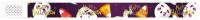 China DDJOY 100pcs Happy Halloween Tyvek Wristbands Waterproof 250x25mm for Parks Events for sale