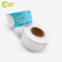 China Waterproof Thermal Printable ID Bracelets 257x32mm Adult Size for Medical Patient Identification for sale