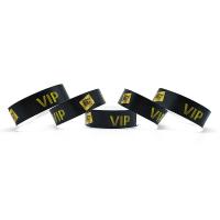 China Custom Logo Tyvek Wristbands 250x25mm Waterproof ID Tickets for Events Festivals for sale