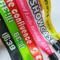 China Custom Polyester Woven Wristbands 350x15mm Tear Resistant for Festivals Hotels for sale