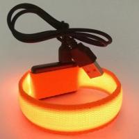 China Customized Color Multi Color Illuminated Led Bracelet Flash Gifts with Custom Graphic for sale