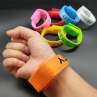 China Customized Color Multi Color Illuminated Led Bracelet Flash Gifts with Custom Graphic for sale
