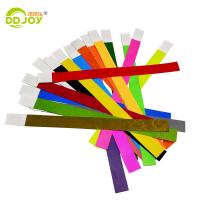 China One Color Inkjet Printable Tyvek Wristbands 1 inch 3/4 inch for Events for sale