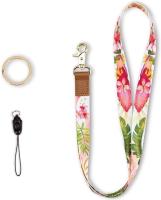 China Office 90*15mm Flat Polyester Custom Single Sublimation Lanyards For Personalization for sale