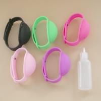 China Children Silicone Portable Hand Sanitizer Wristband Dispenser 10ml Capacity 25g Weight for sale