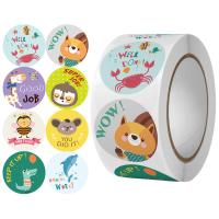 China Sticker Printing Custom Order Accepted Cute Rainbow Stickers for Gift Decoration for sale
