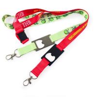 China Customized Heated Transfer Keychain Neck Strap Polyester Lanyards for Keys Many Colors for sale