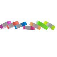 China Neon Paper Tyvek Wristband 250x25mm for Festivals Custom Logo and Colors for sale