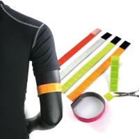 China Custom PVC Snap Slap Reflective Wristband 3x22cm Waterproof Bulk for Religious Events for sale