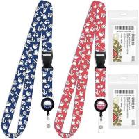 China Breakaway Safety Buckle Sublimation Polyester Neck Lanyards 90cm 2cm Width for Office Promotions for sale