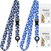 China Breakaway Safety Buckle Sublimation Polyester Neck Lanyards 90cm 2cm Width for Office Promotions for sale