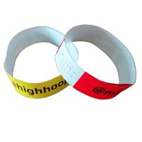 China Customizable Waterproof Tyvek Wristband 250x25mm for Event Festival Park Identification for sale