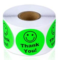 China Custom Round Sticker Labels 500 Pieces Per Roll Die Cut Adhesive Labels with Free Design for sale
