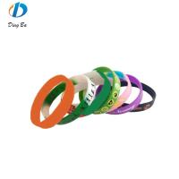 China Custom Silicone Wristband 202x12x2mm Adult Size for Events Promotions Sports for sale