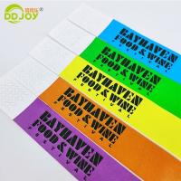 China Tear-Resistant Waterproof DuPont Tyvek Paper Wristband 250x25mm for Events for sale