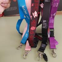 China Custom Office Neck Lanyard with Logo Printing 50pcs MOQ DHL UPS FedEx Shipping for sale