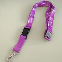 China Custom Office Neck Lanyard with Logo Printing 50pcs MOQ DHL UPS FedEx Shipping for sale