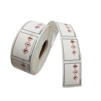 China Custom Waterproof Oil Resistant Adhesive Labels PET PP PVC for Bottles 100pcs MOQ for sale