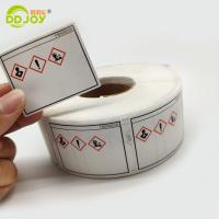 China Custom Waterproof Oil Resistant Adhesive Labels PET PP PVC for Bottles 100pcs MOQ for sale