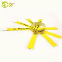 China Durable Tyvek Admission Wristbands 250x19mm for Wedding Decoration and Events for sale