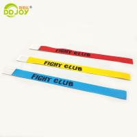 China Durable Tyvek Admission Wristbands 250x19mm for Wedding Decoration and Events for sale