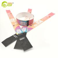 China Durable Tyvek Admission Wristbands 250x19mm for Wedding Decoration and Events for sale
