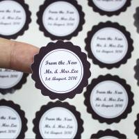 China Custom Waterproof PVC Vinyl Sticker Self-Adhesive Label for Cosmetic Food Packaging 500pcs for sale